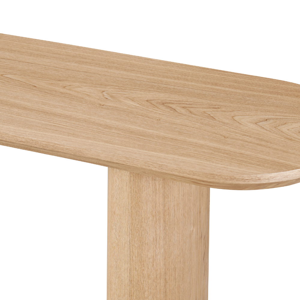 Momentous Living - Bexley Classic Wooden Veneer Hallway Console Hall Table Natural Hall Table Sales