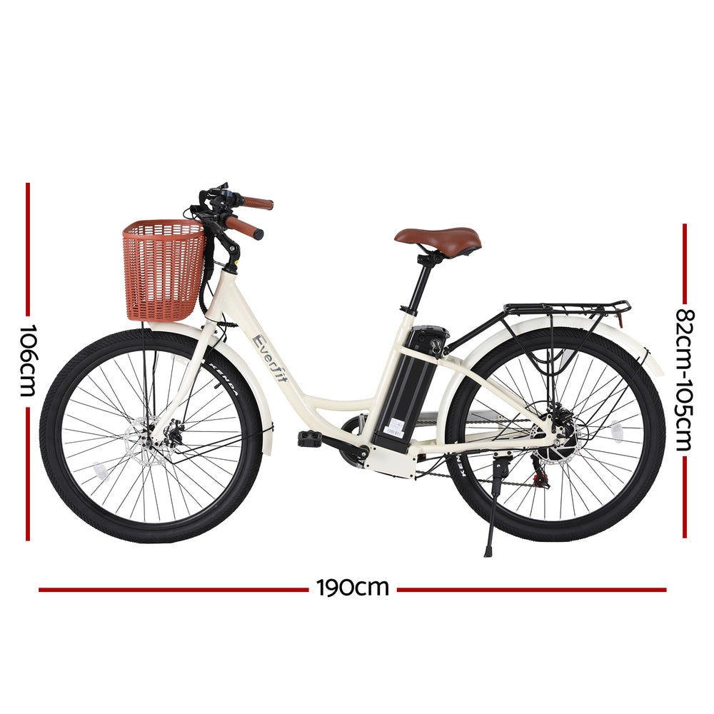 Momentous Living - 26 Electric Bike City Bicycle eBike e-Bike Commuter ...