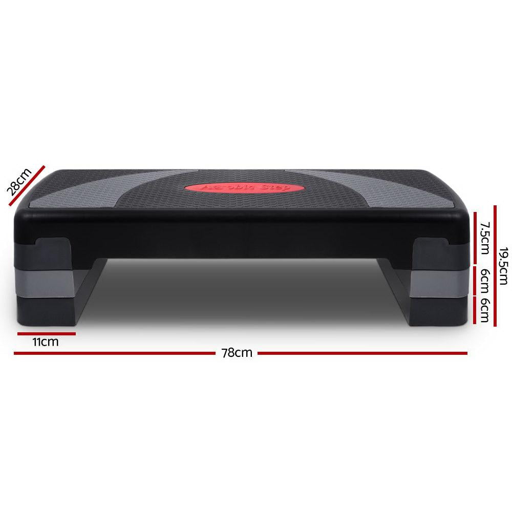 Momentous Living - 3 Level Aerobic Step Bench Sports & Fitness Sports ...