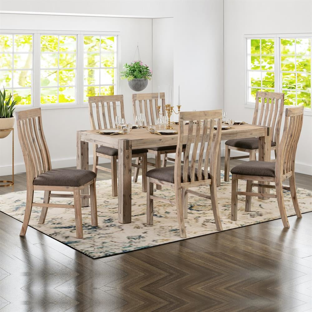 Momentous Living - 9 Pieces Dining Suite 180cm Medium Size Dining Table ...