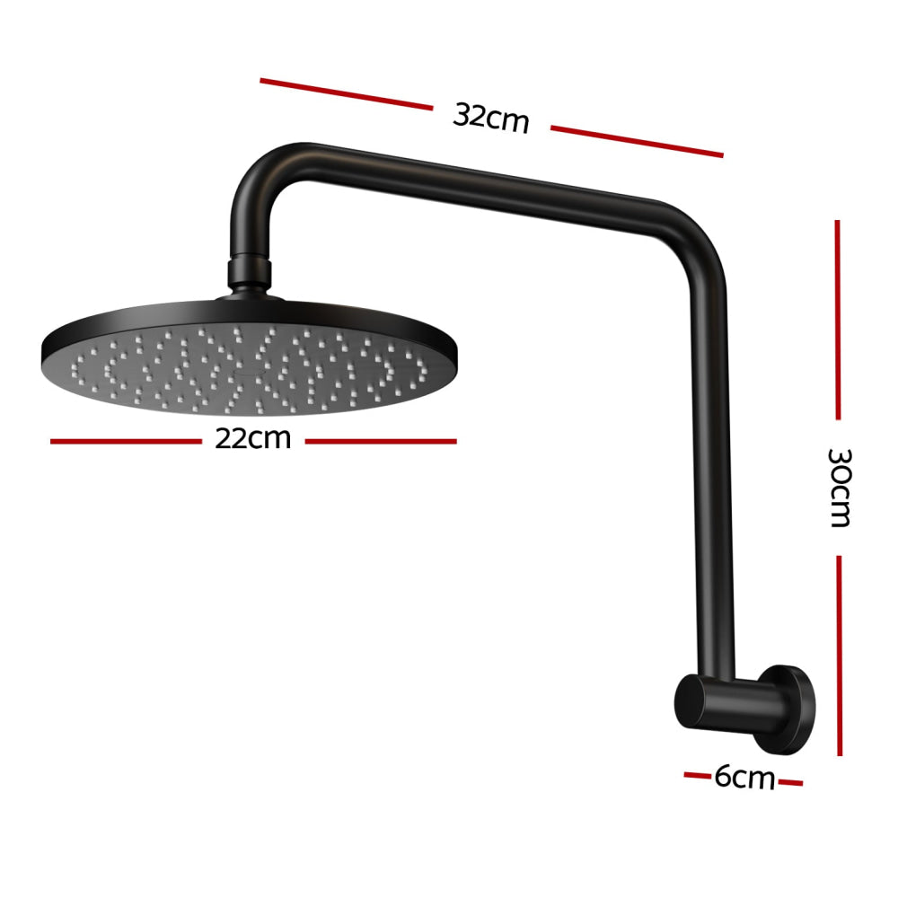 Momentous Living - 9'' Rain Shower Head Overhead High-pressure Swivel ...