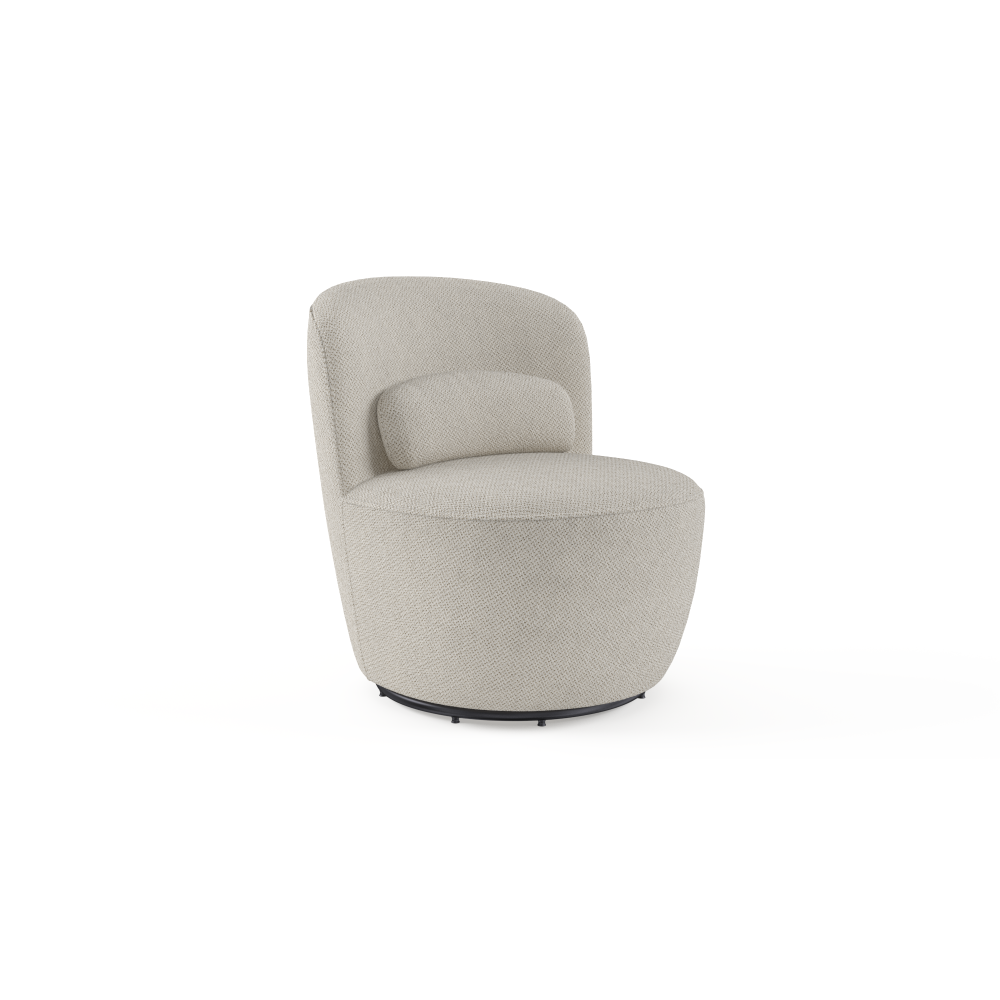 Momentous Living - Ada Fabric Swivel Accent Lounge Relaxing Chair ...