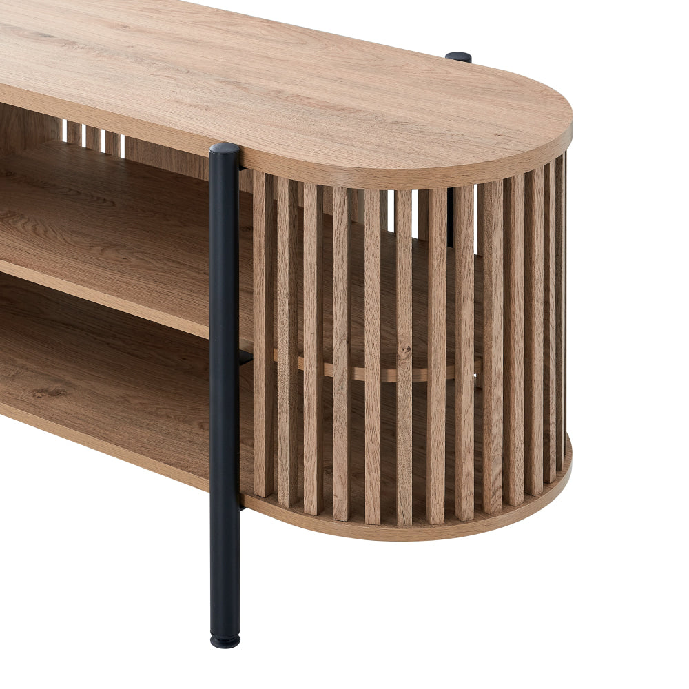 Momentous Living - Ailani Wooden TV Stand Entertainment Unit 2-Tier ...