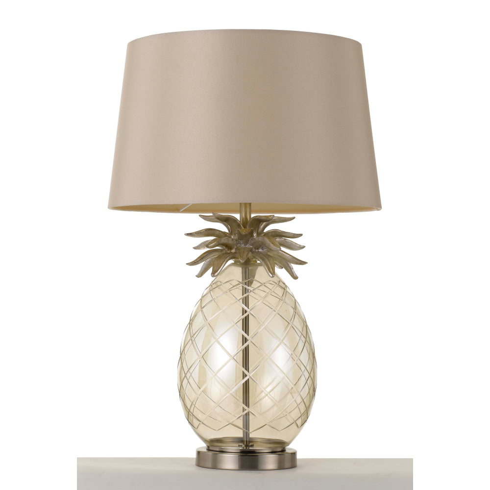 Momentous Living - Ananas Modern Table Desk Lamp Light Glass Metal Gold ...
