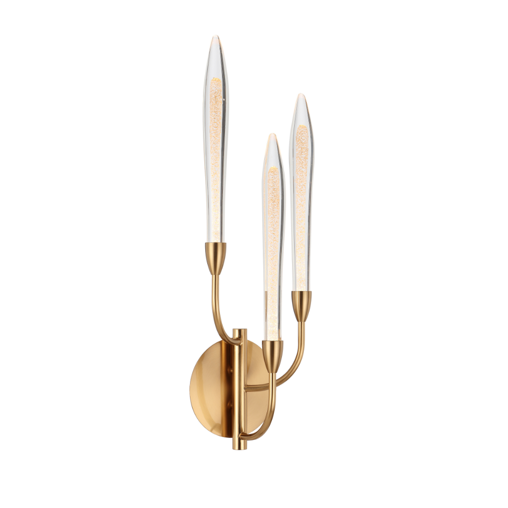 Momentous Living - Archer Modern Wall Lamp Light Metal Glass Antique ...