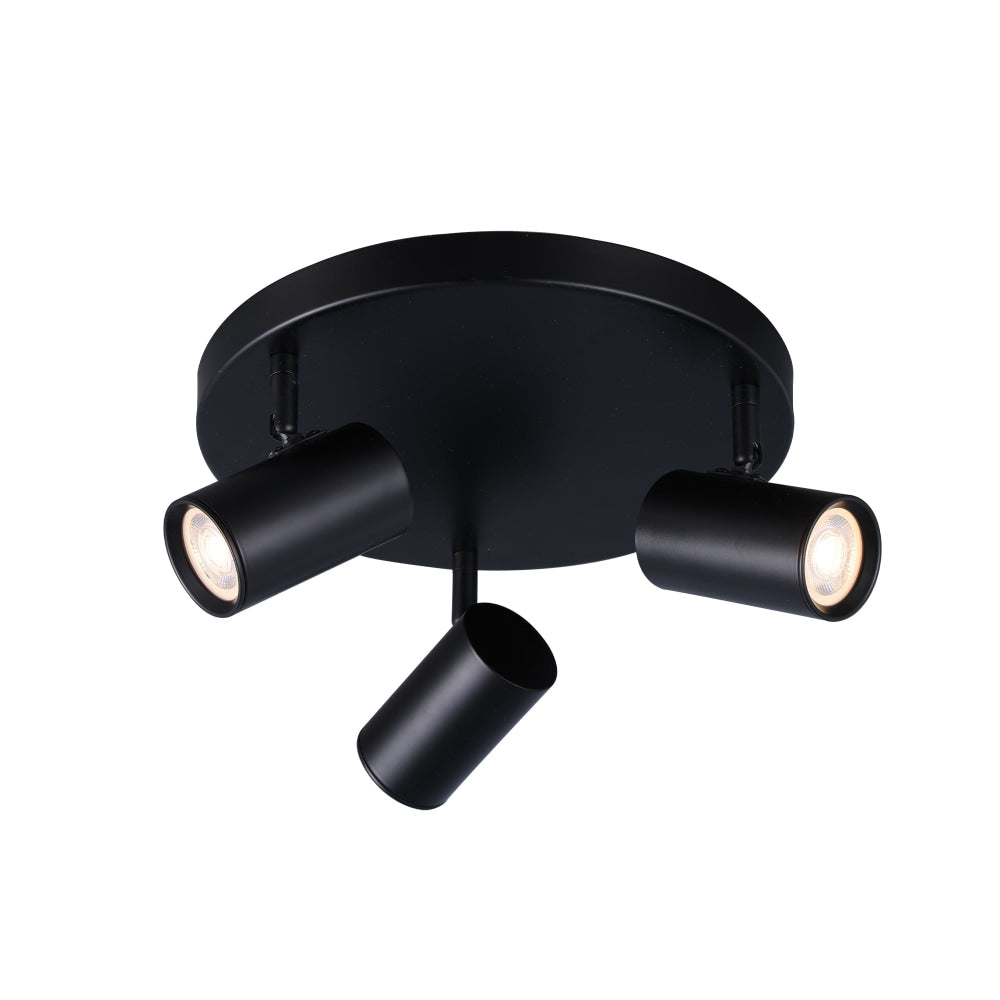 Momentous Living - Aster Modern 3-Light Round Flush Ceiling Spot Light ...
