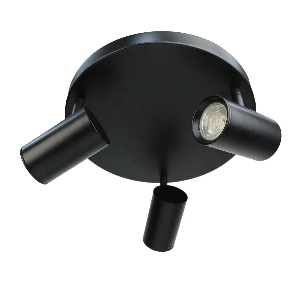 Momentous Living - Aster Modern 3-Light Round Flush Ceiling Spot Light ...