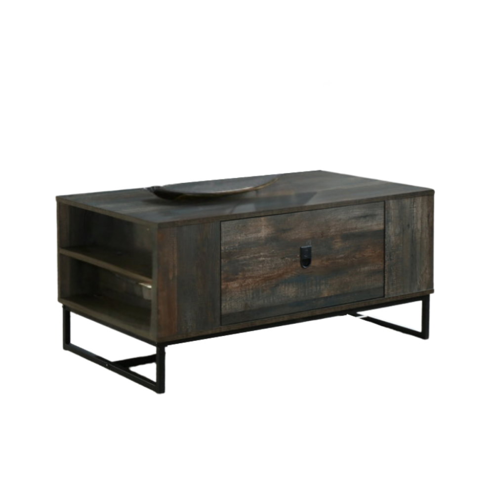 Momentous Living - Aurelia Rectangular Industrial Rustic Tea Coffee ...