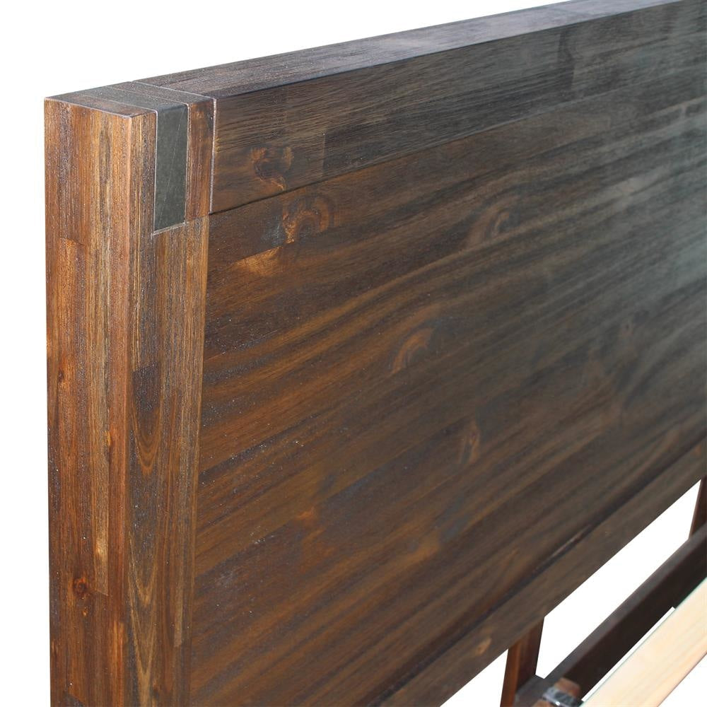 Momentous Living - Bed Frame King Size in Solid Wood Veneered Acacia ...