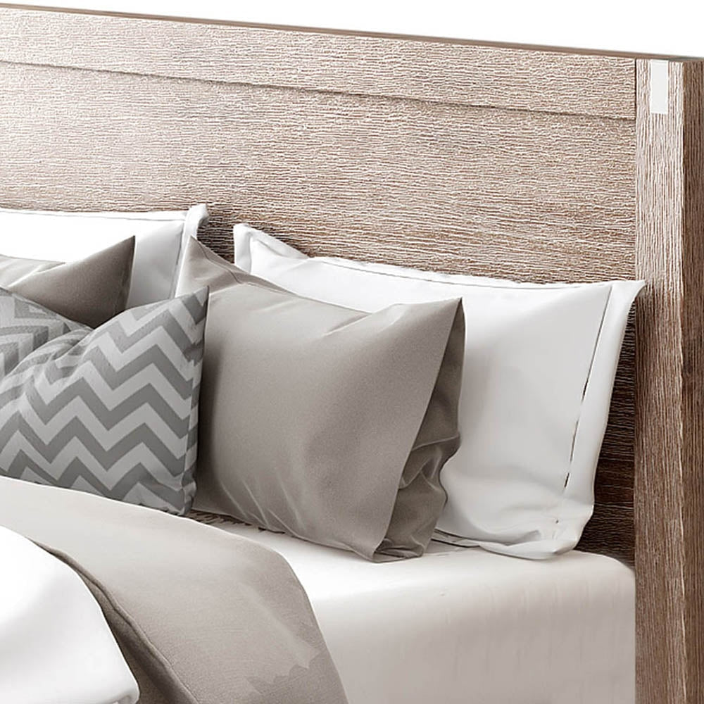 Momentous Living - Bed Frame King Size in Solid Wood Veneered Acacia ...