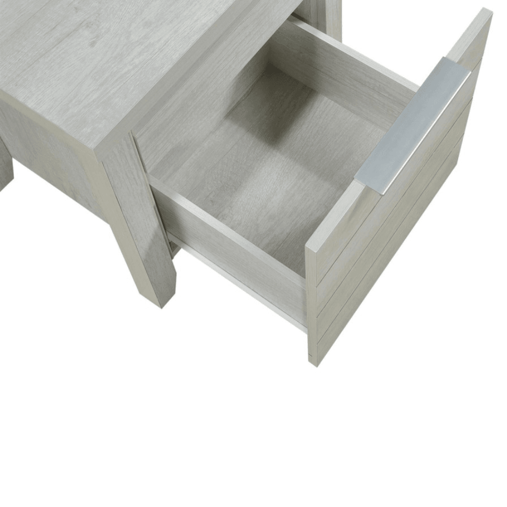 Momentous Living - Bedside Table 2 drawers Storage Table Night Stand ...