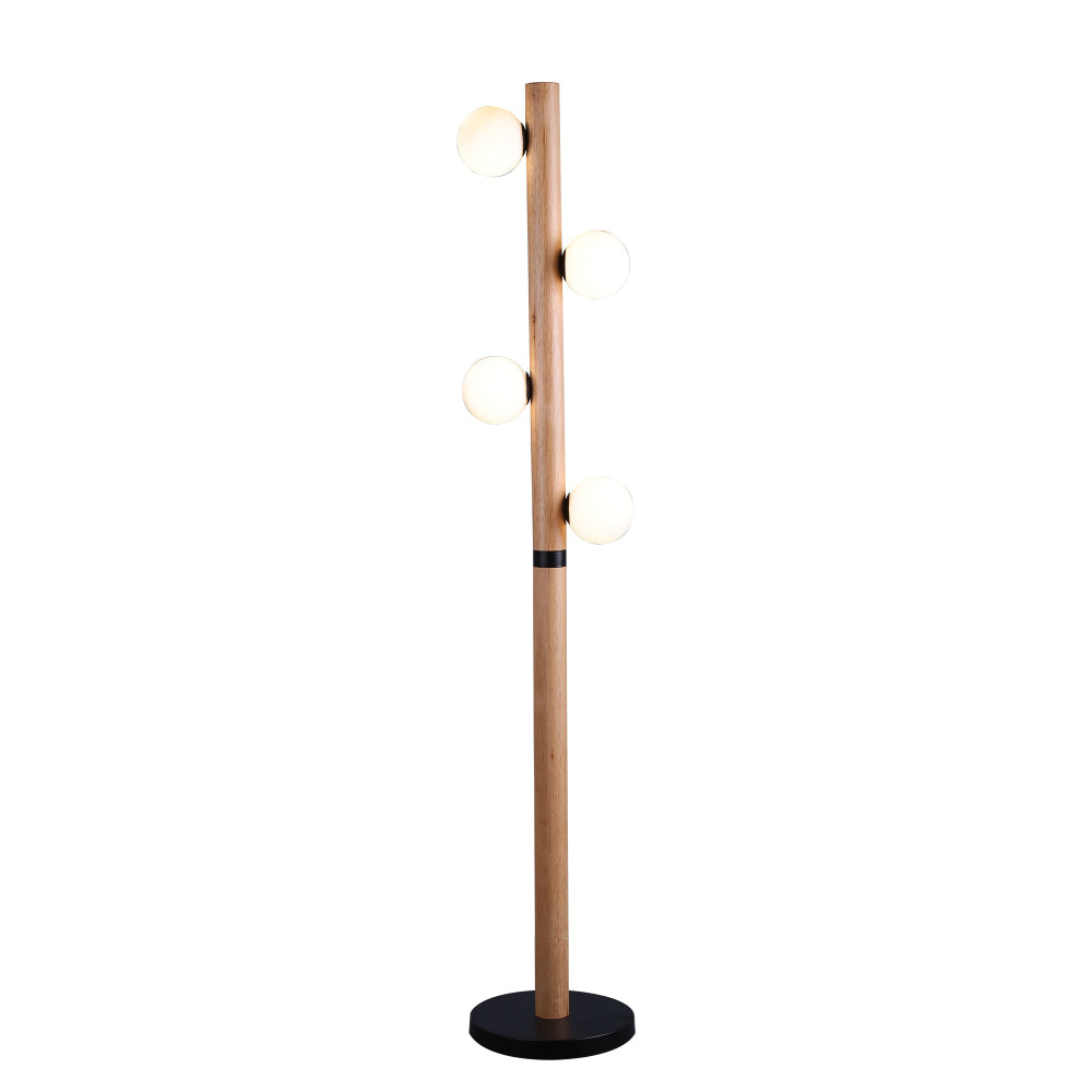 Momentous Living - Burke Metal Base Wood Grand Finish Standing Floor ...