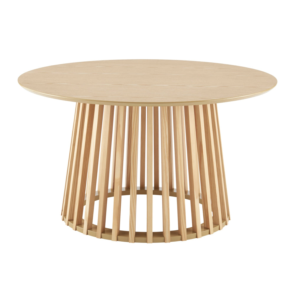 Momentous Living - Calandra Classic Round Tea Coffee Table 90cm Oak ...