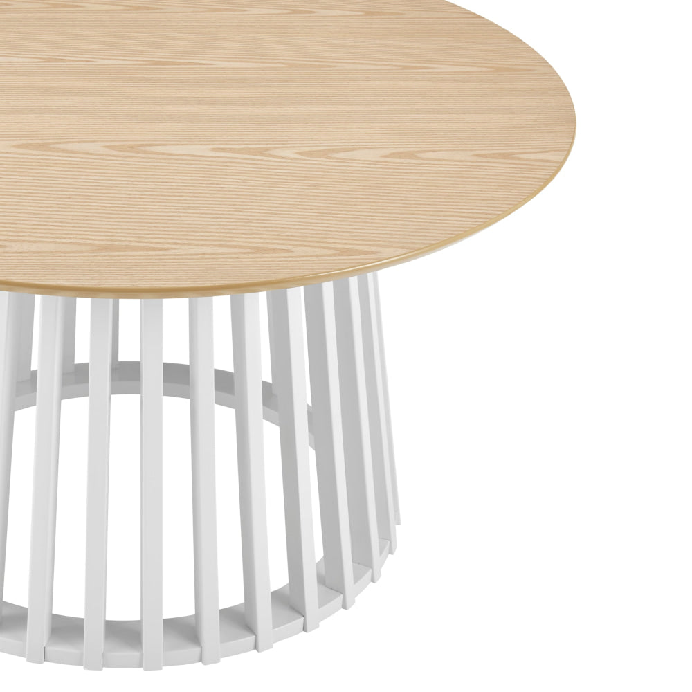 Momentous Living - Calandra Classic Round Tea Coffee Table 90cm White ...