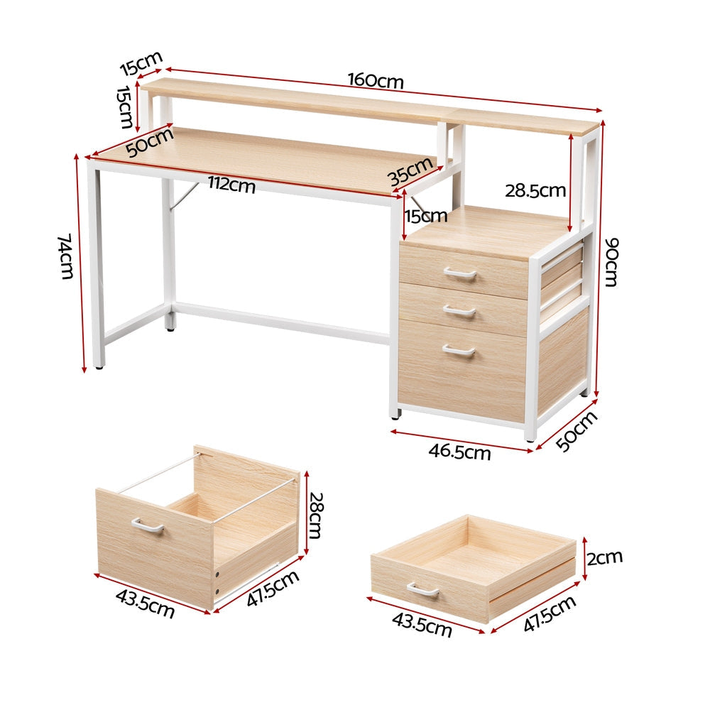 Momentous Living - Computer Desk Home Office Study Table Desks w ...