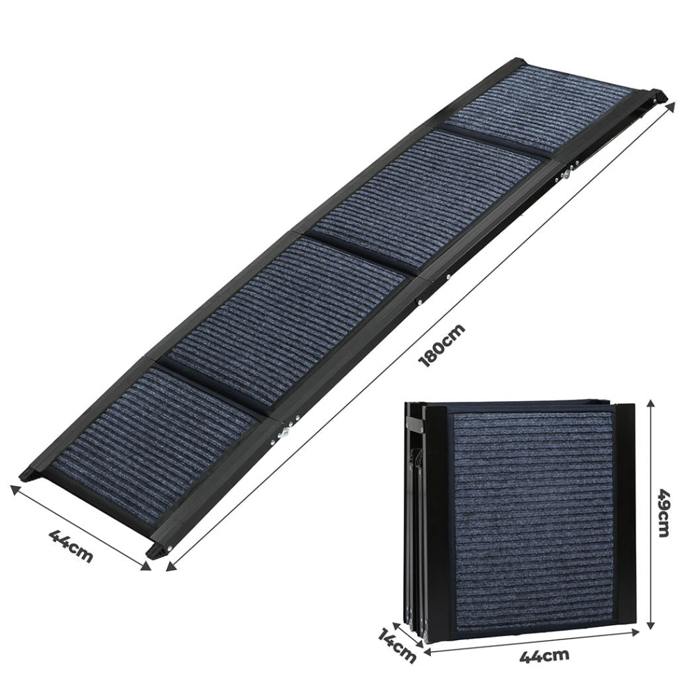 Momentous Living - Extra Long Folding Dog Ramp for Large Pets – Anti ...