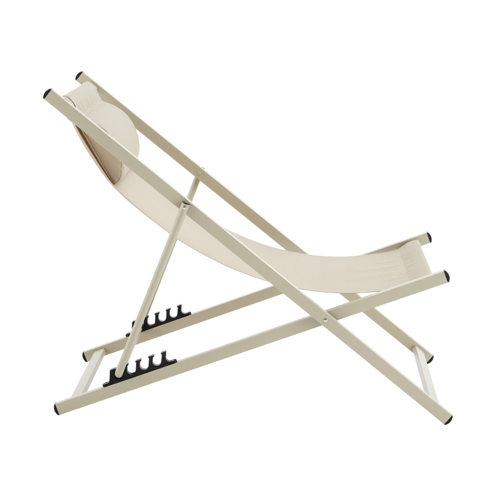 Momentous Living - Duka Outfoor Relaxing Lounge Accent Folding Steel ...