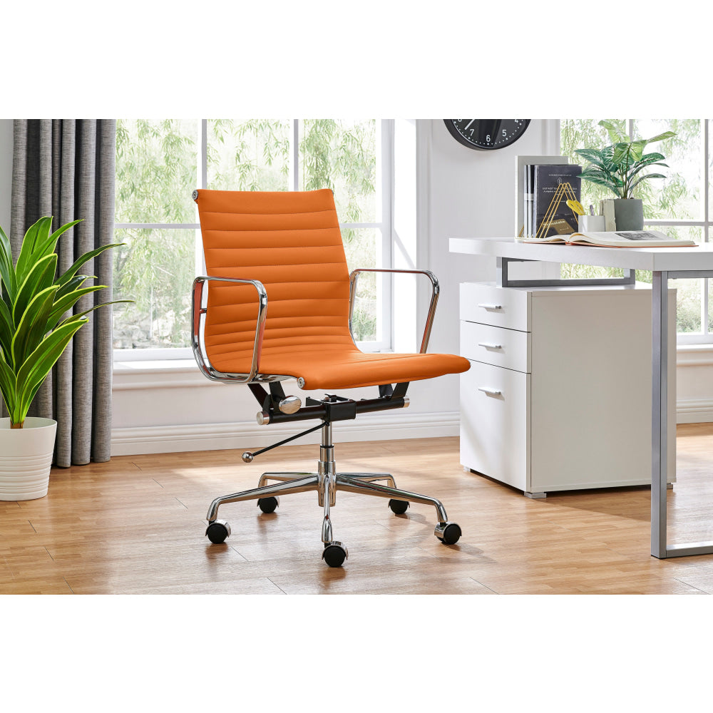 Momentous Living - Eames Group Standard Matte Black Aluminium Low Back ...