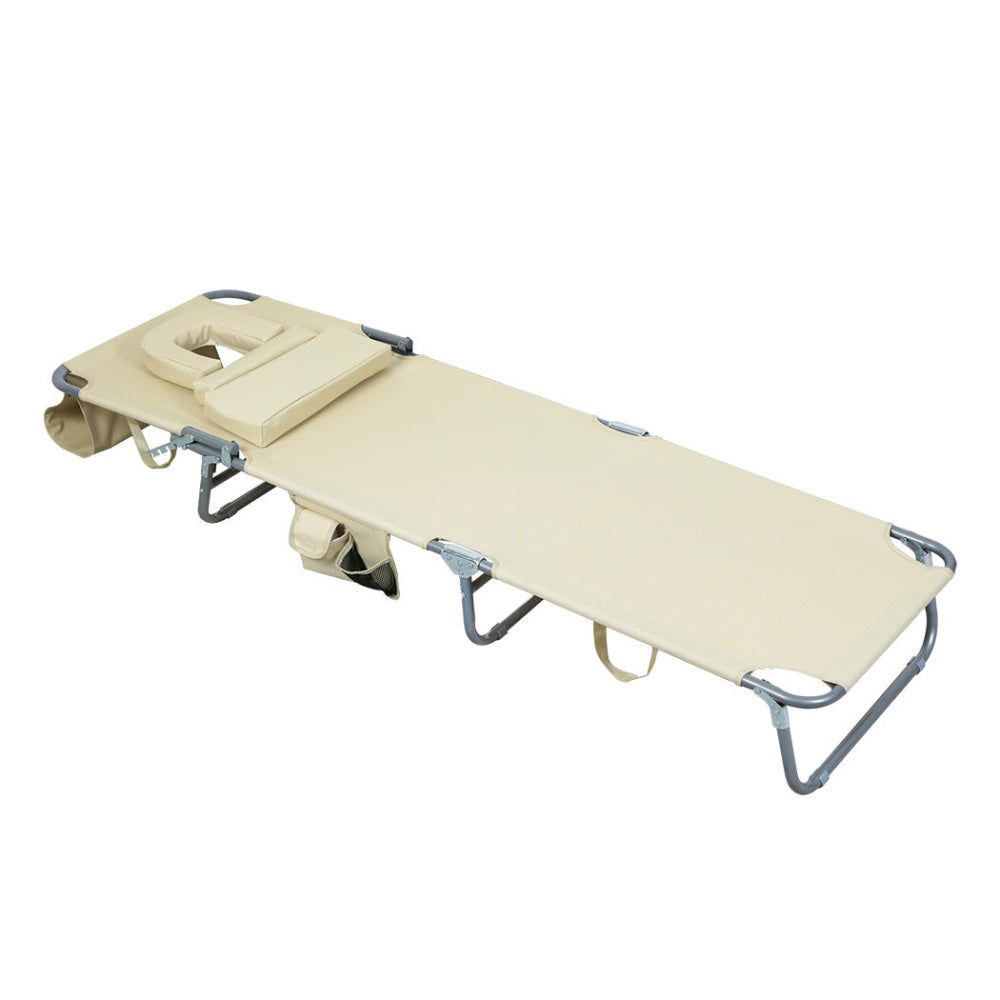 Momentous Living - Foldable Beach Lounge Chair with Face Hole – 5 ...