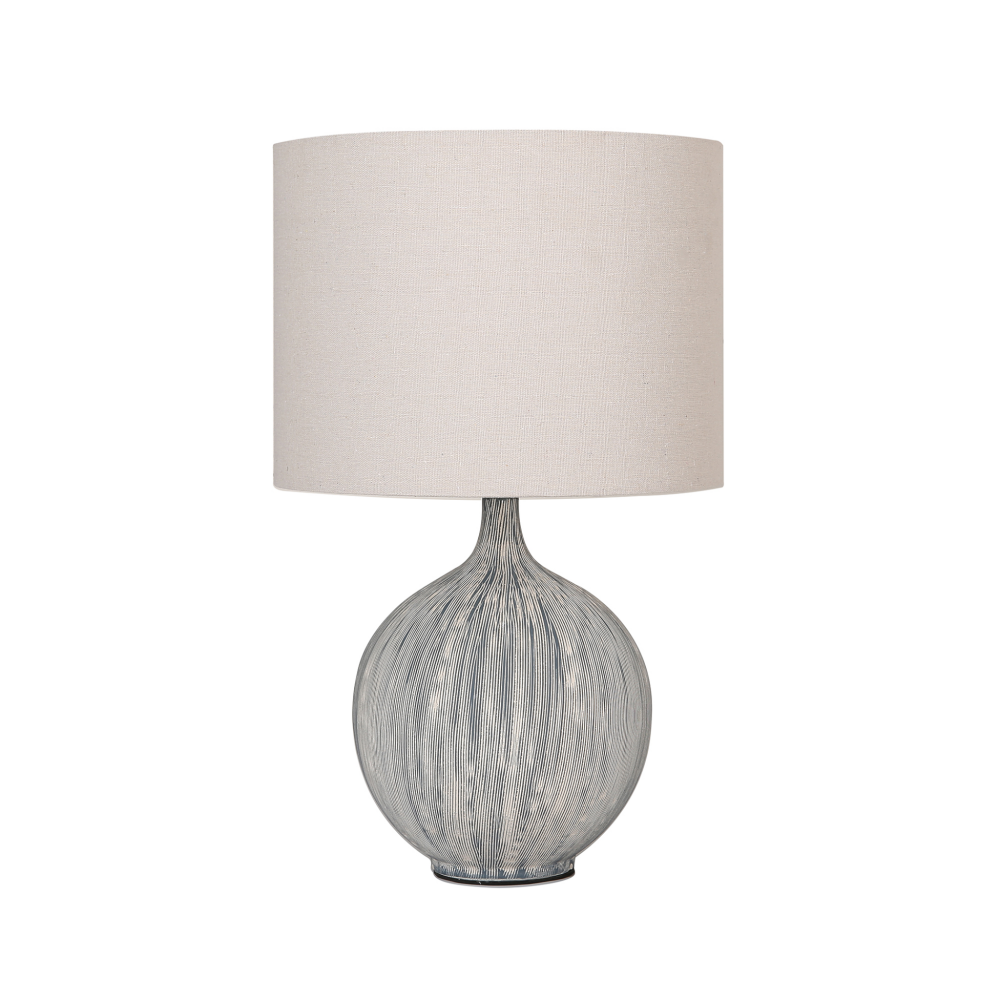 Momentous Living - Galvin Ceramic Base Fabric Shade Desk Table Light ...