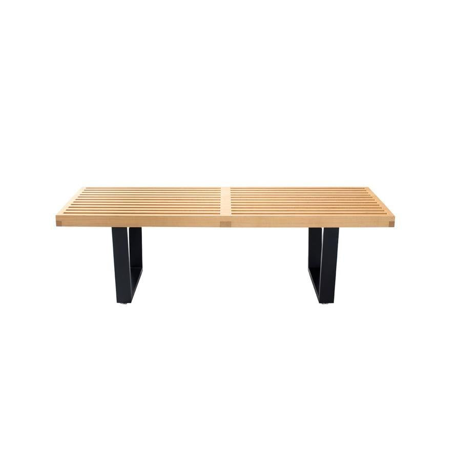 Momentous Living - George Nelson Replica Platform Bench 122cm - Natural ...