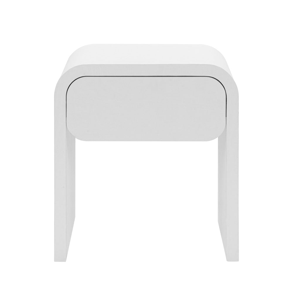 Momentous Living - Hugh Modern Wooden End lamp Side Table 1-Drawers ...