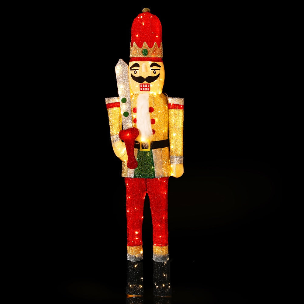 Momentous Living - Jingle Jollys Christmas Lights LED Light Nutcracker ...