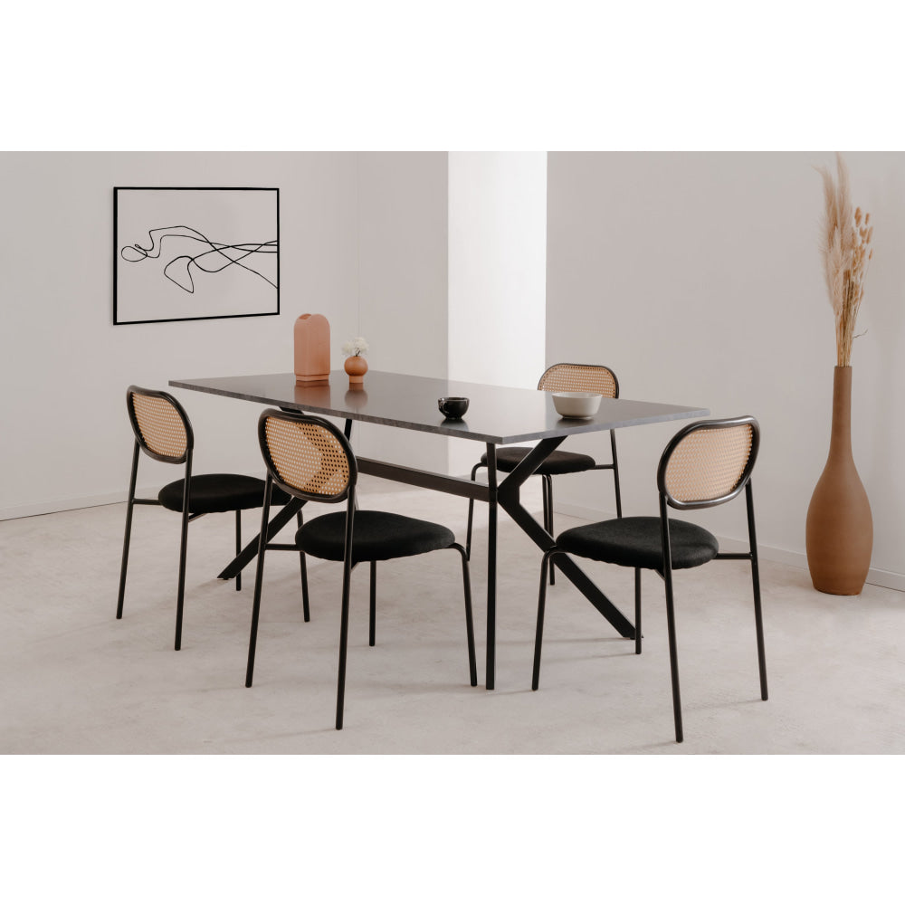 Momentous Living - Kays Modern Rectangular Kitchen Dining Table 180cm ...