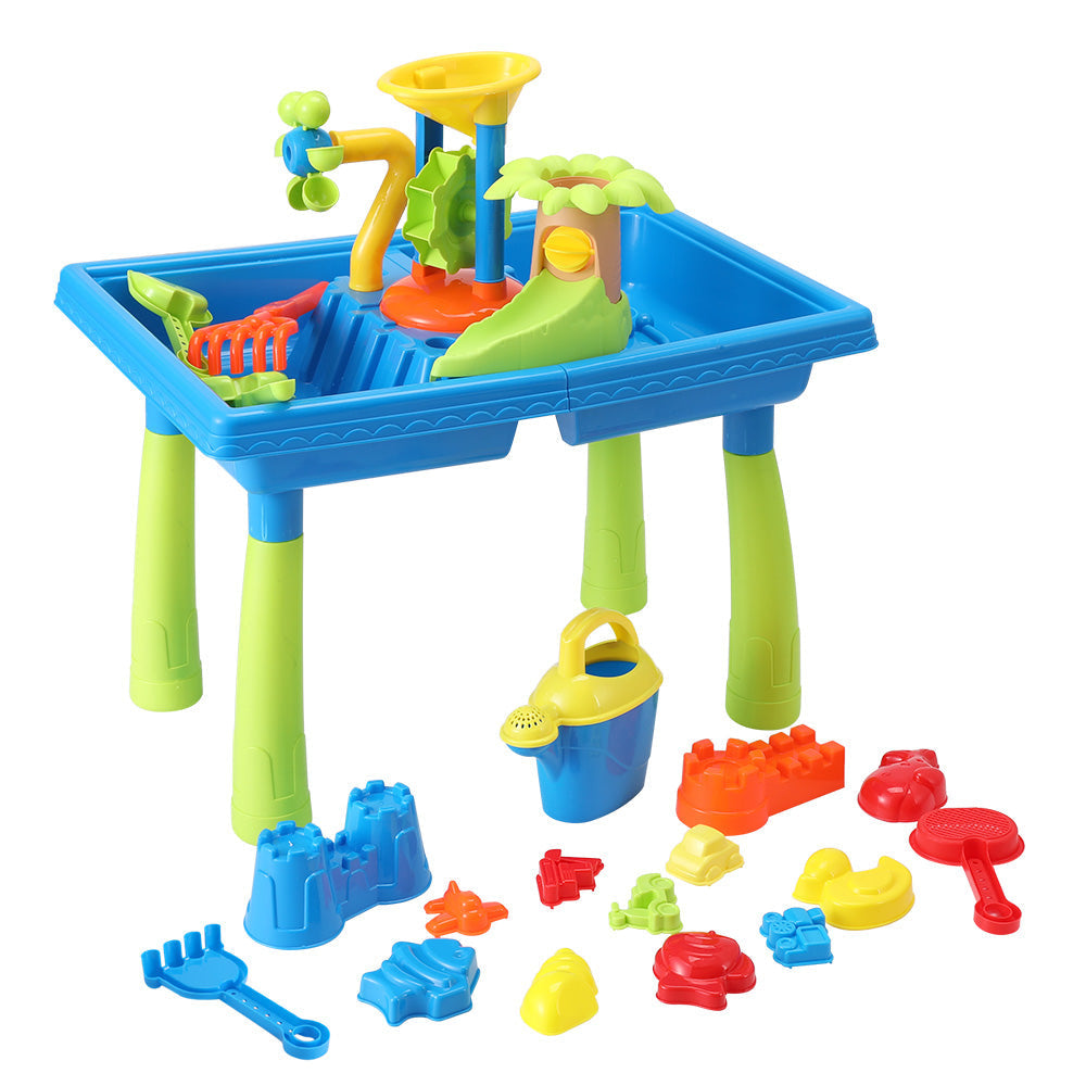 Momentous Living - Kids Sand and Water Table Windmill Shovel Outdoor ...