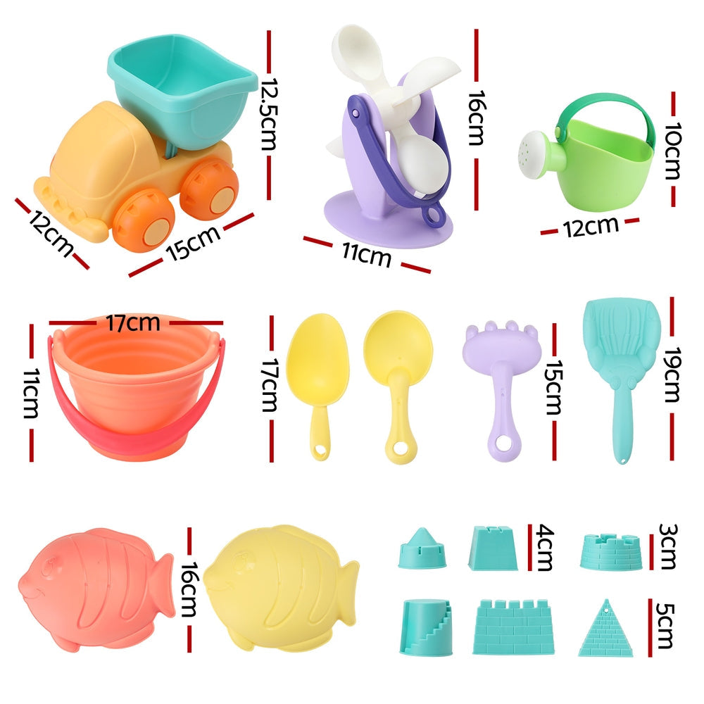 Momentous Living - Kids Water Table Tool Kit Sand Truck Windmill Bucket ...