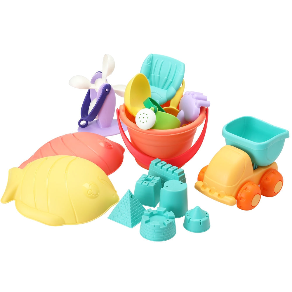 Momentous Living - Kids Water Table Tool Kit Sand Truck Windmill Bucket ...
