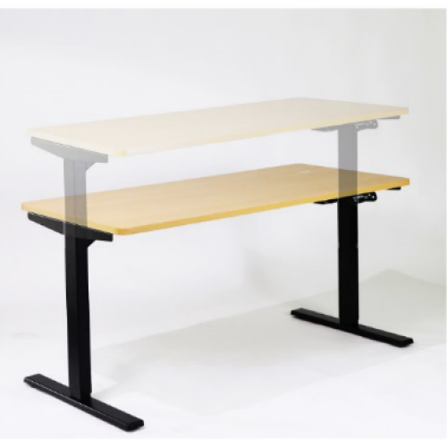 Momentous Living Lavery Electric Height Adjustable Office Desk 150cm ...