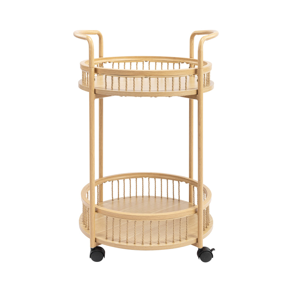 Momentous Living - Lestir 2-Tier Kitchen Trolley Cart Steel Storage ...
