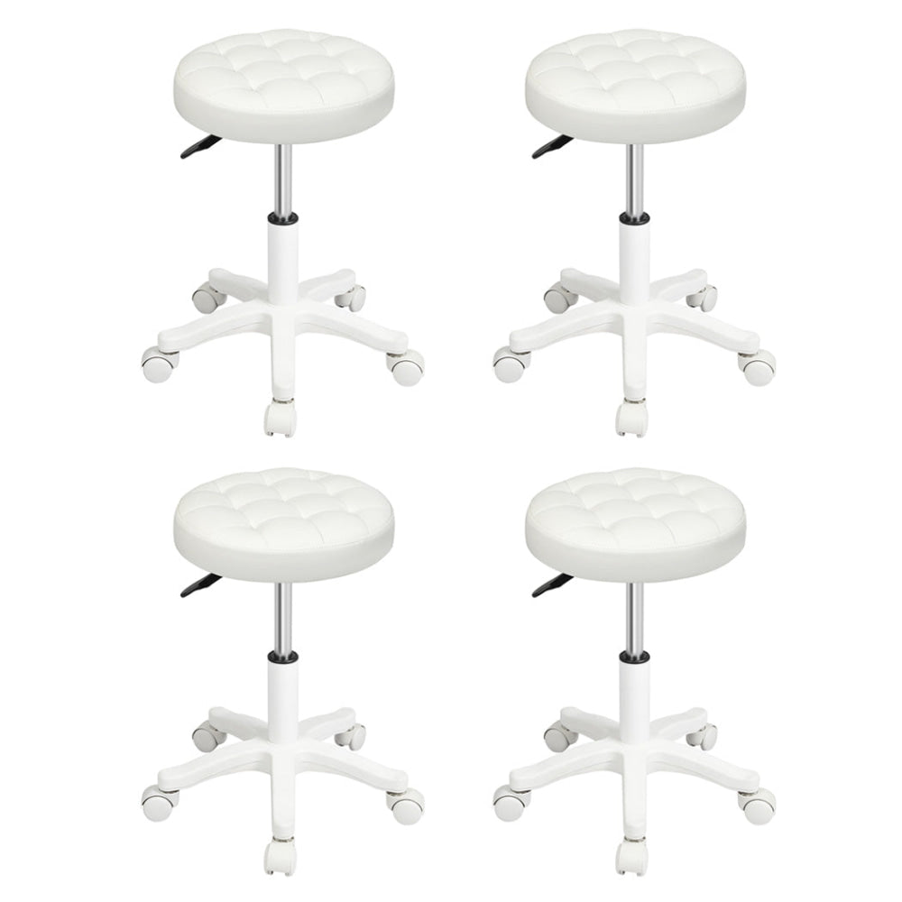 Momentous Living - Levede 4x Rolling Bar Stool Swivel Salon SPA Chair ...