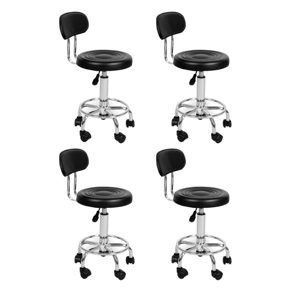 Momentous Living - Levede 4x Salon Stool Swivel Bar Stools Bar Stool ...