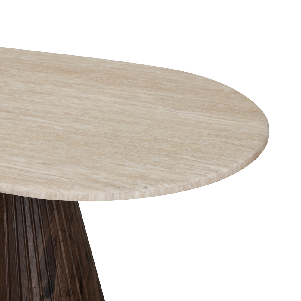 Momentous Living - Louie Artificial Marble Wooden Laminated Coffee Tea ...