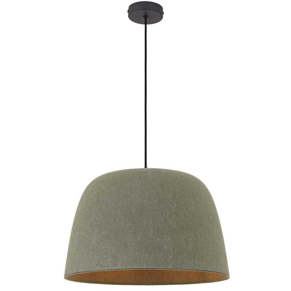 Momentous Living - Malin Modern Pendant Hanging Lamp Light Felt Metal ...