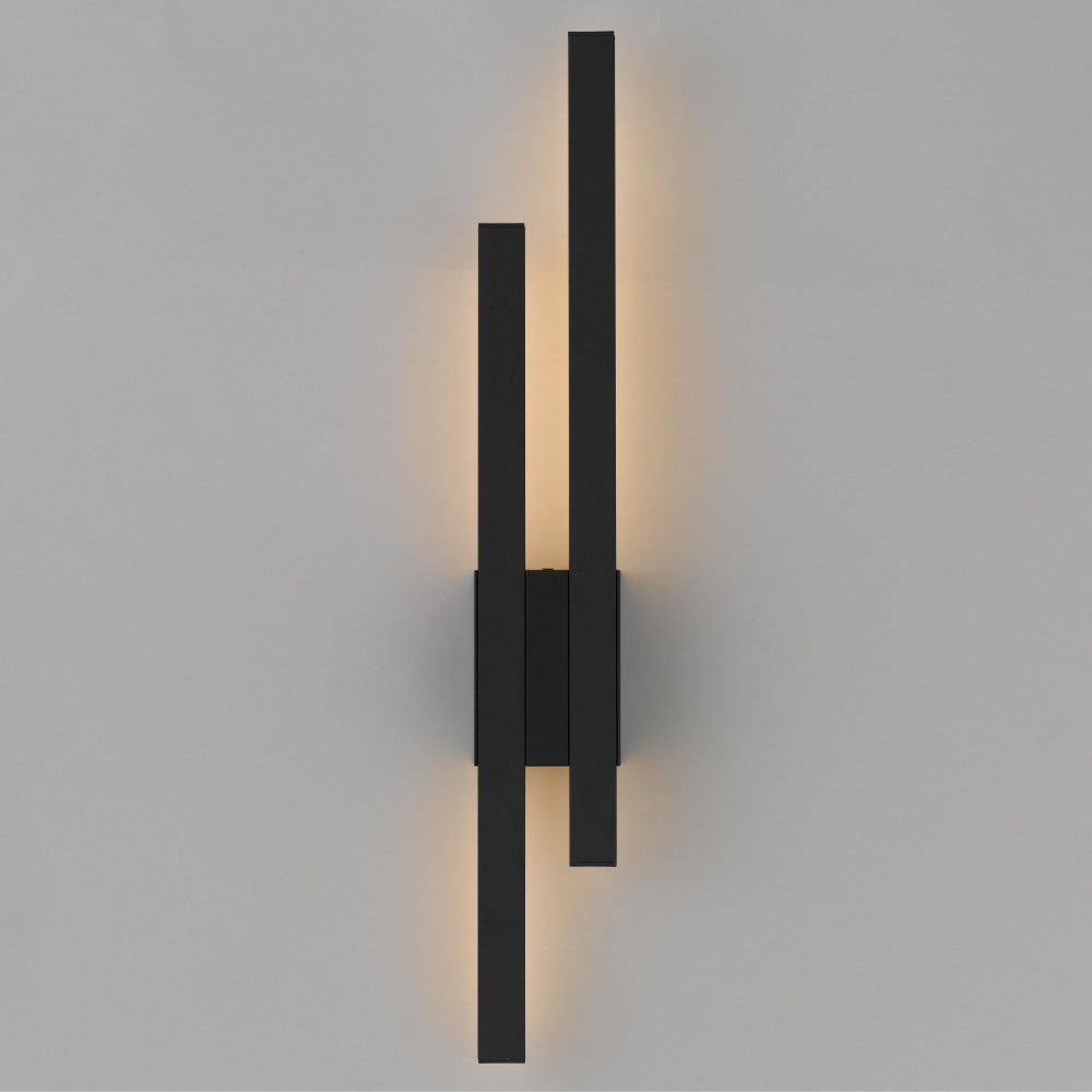 Momentous Living - Masto Modern Wall Lamp Light Aluminium Black Sand ...