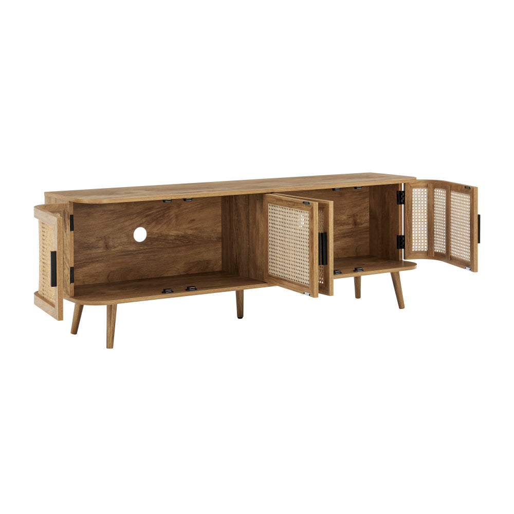 Momentous Living - Mean Lowline 4-Doors TV Stand Entertainment Unit ...