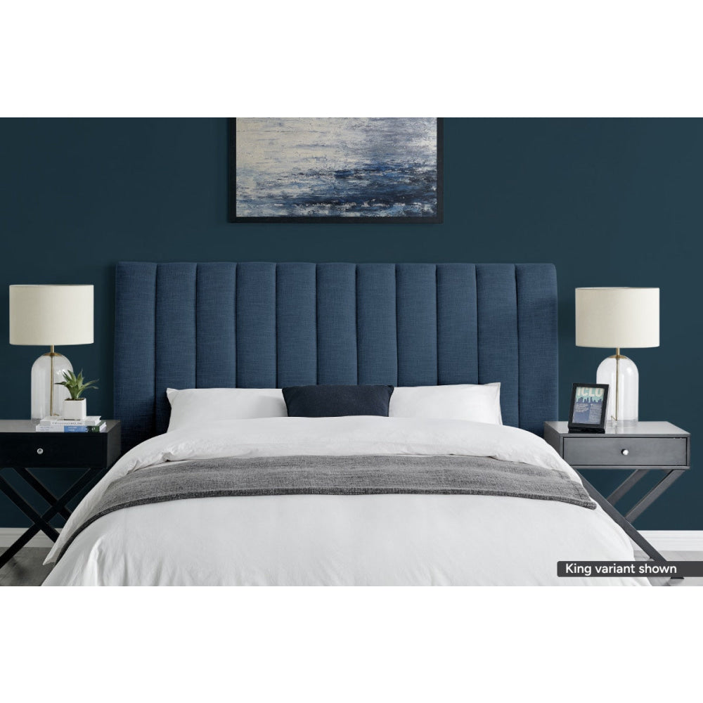 Momentous Living - Megan Bed Head Atlantic Blue Queen Bed Head Sales