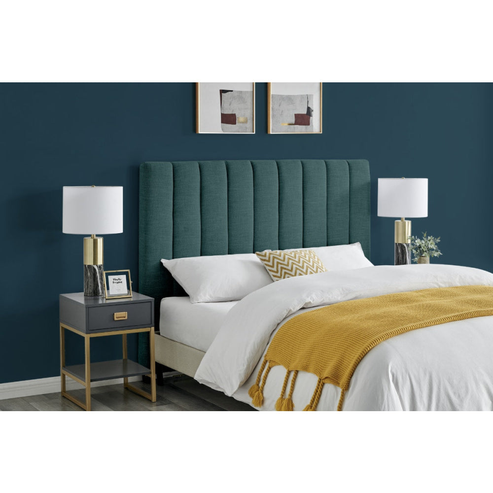 Momentous Living - Megan Bed Head Peacock Teal Bed Head Sales