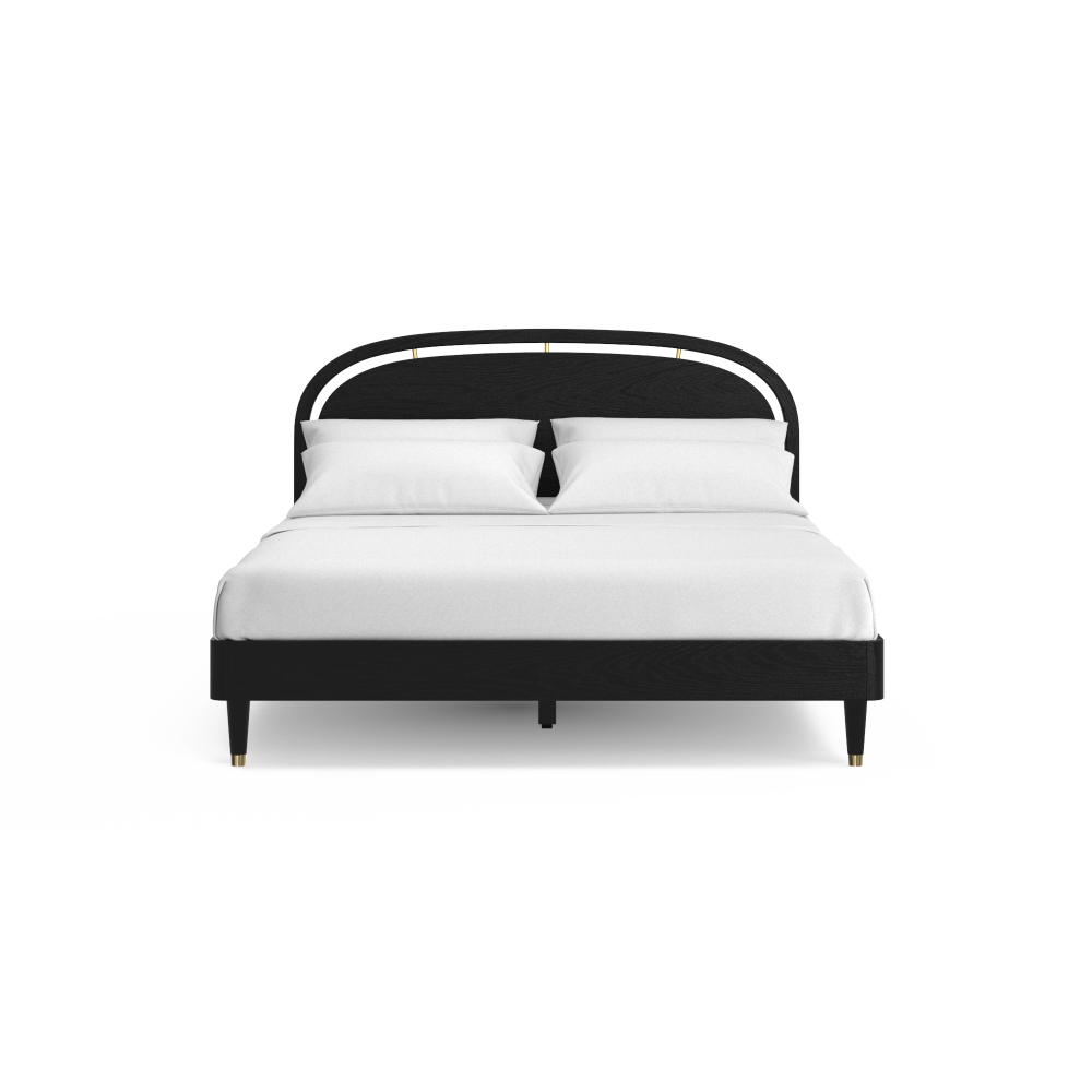Momentous Living - Melody Bed Frame Java Black Queen Bed Frame Bed Frames
