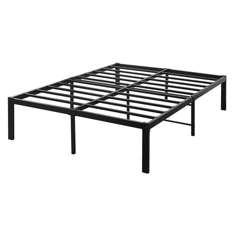 Momentous Living - Metal Bed Frame Heavy Duty Platform With Storage ...