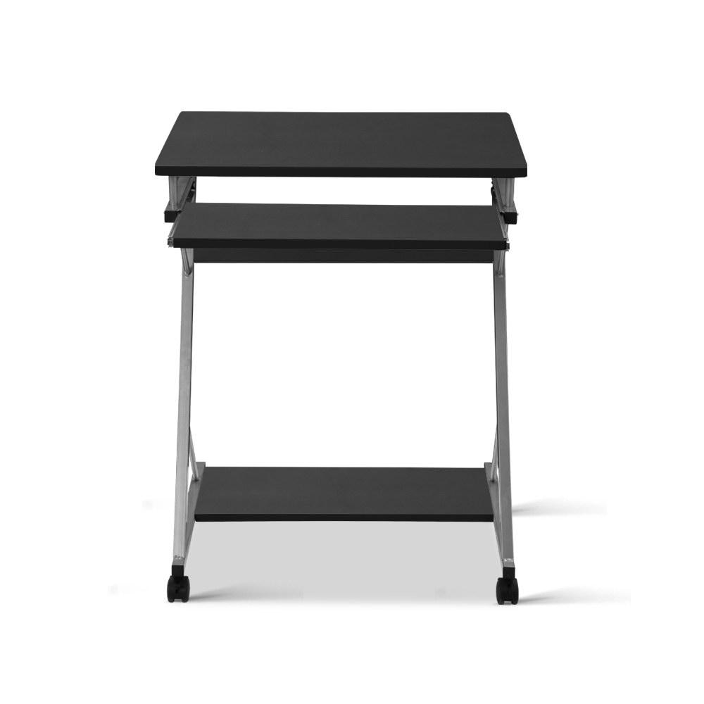 Momentous Living - Metal Pull Out Table Desk - Black Office Desk Office ...