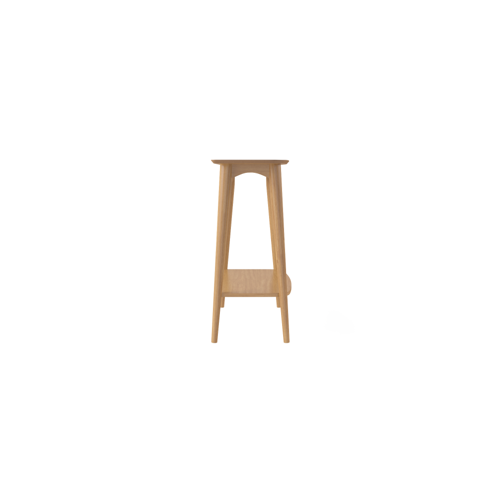 Momentous Living - Mia Hall Console Hallway Table with Shelf Scandi Oak ...