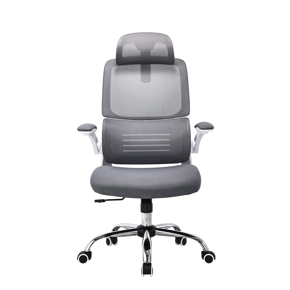 Momentous Living - Nia High Mesh Back Facbric Seat Ergonomic Computer ...