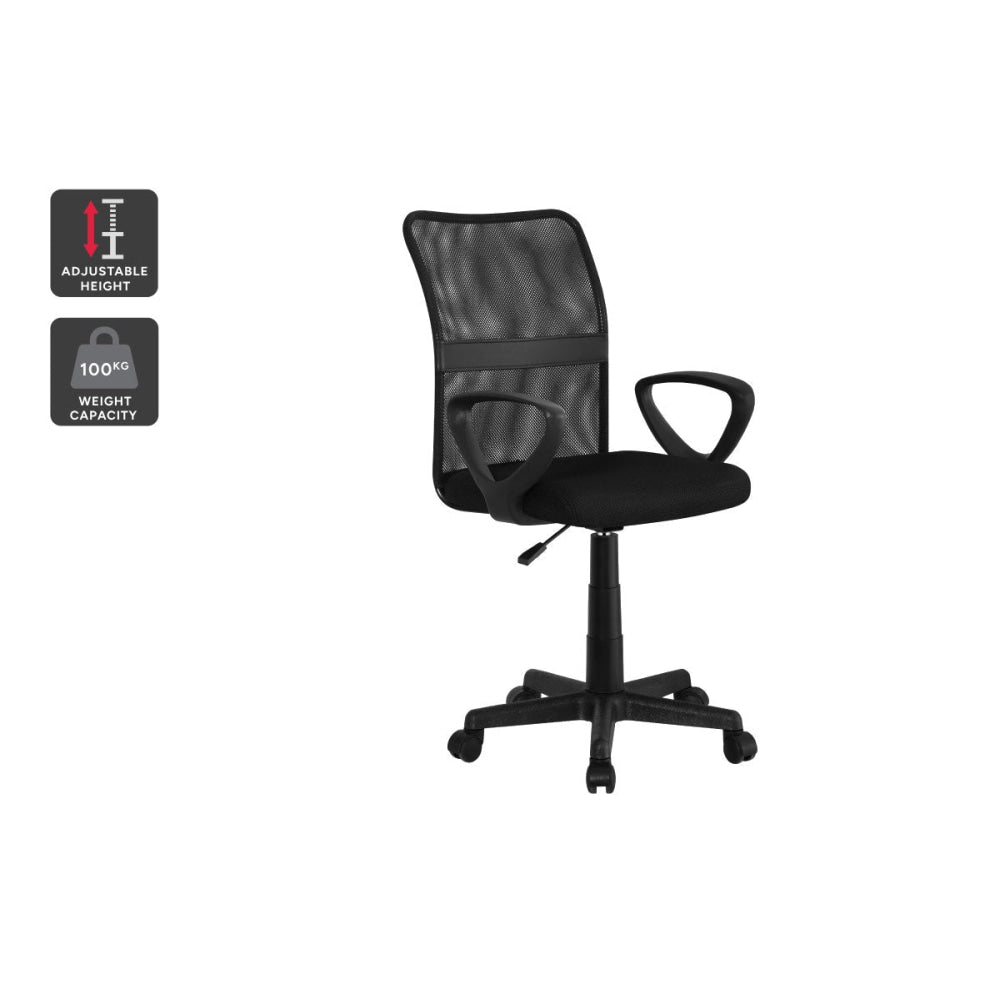 Momentous Living - Oscar Office Computer Working Task Chair Black ...