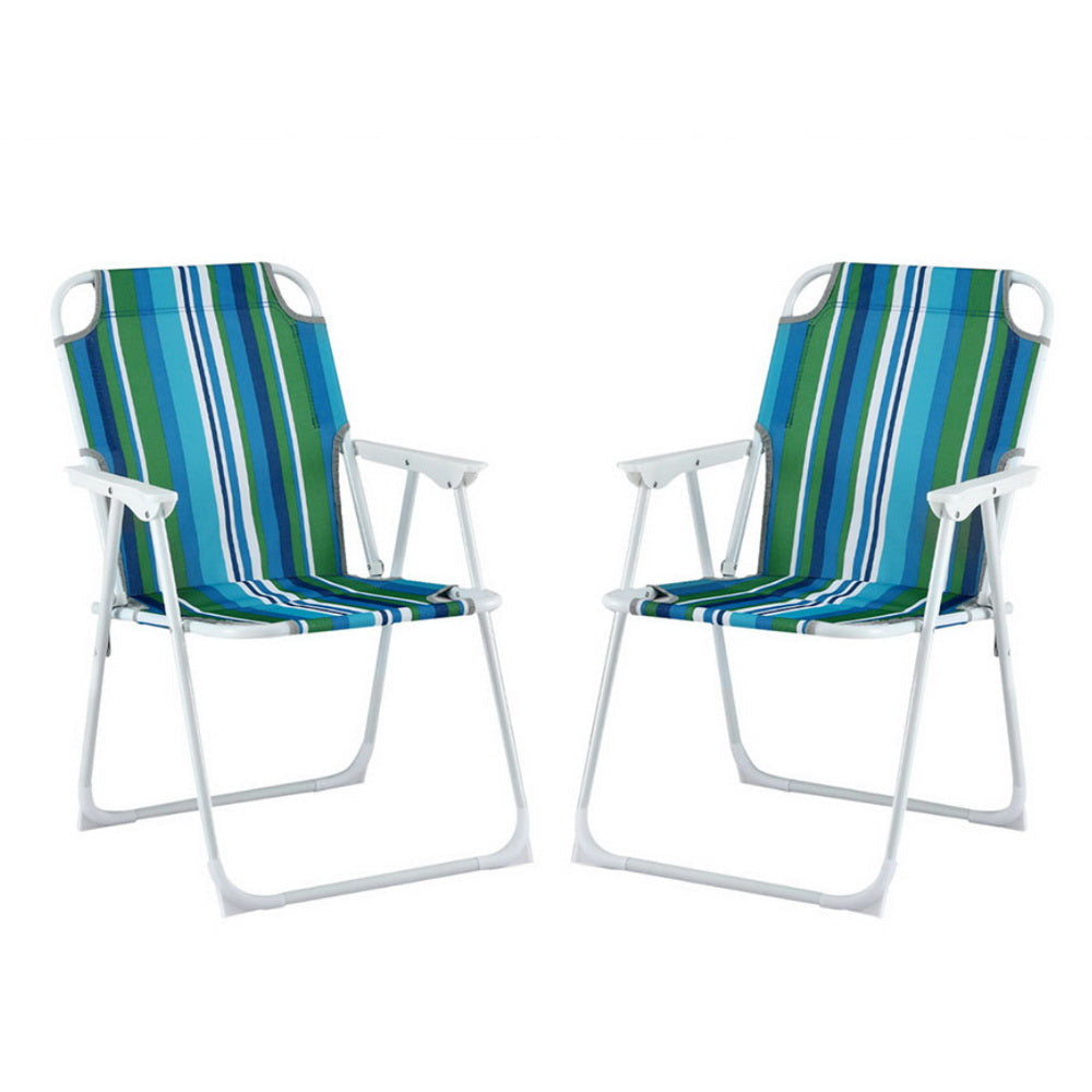 Momentous Living - Outdoor Chairs Folding Camping Chair Steel Portable ...