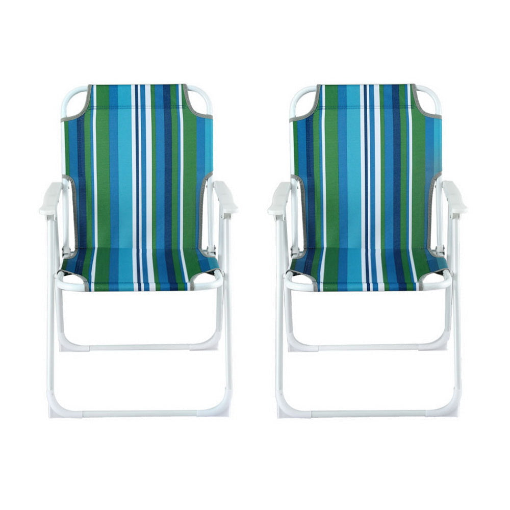 Momentous Living - Outdoor Chairs Folding Camping Chair Steel Portable ...