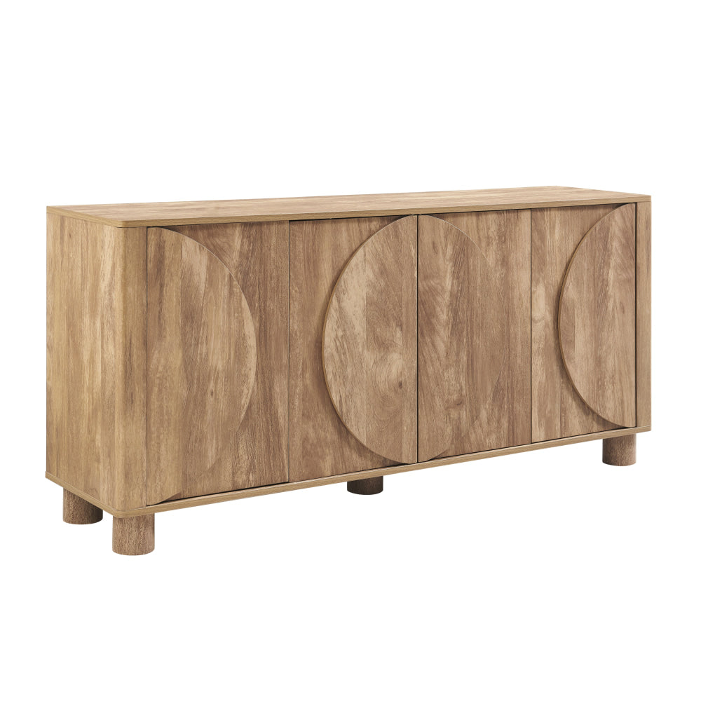 Momentous Living - Pico Woodgrain Buffet Unit Sideboard Storage cabinet ...